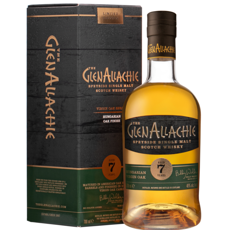 GlenAllachie Hungarian Oak Finish 7YO 48% 700ml 1pk