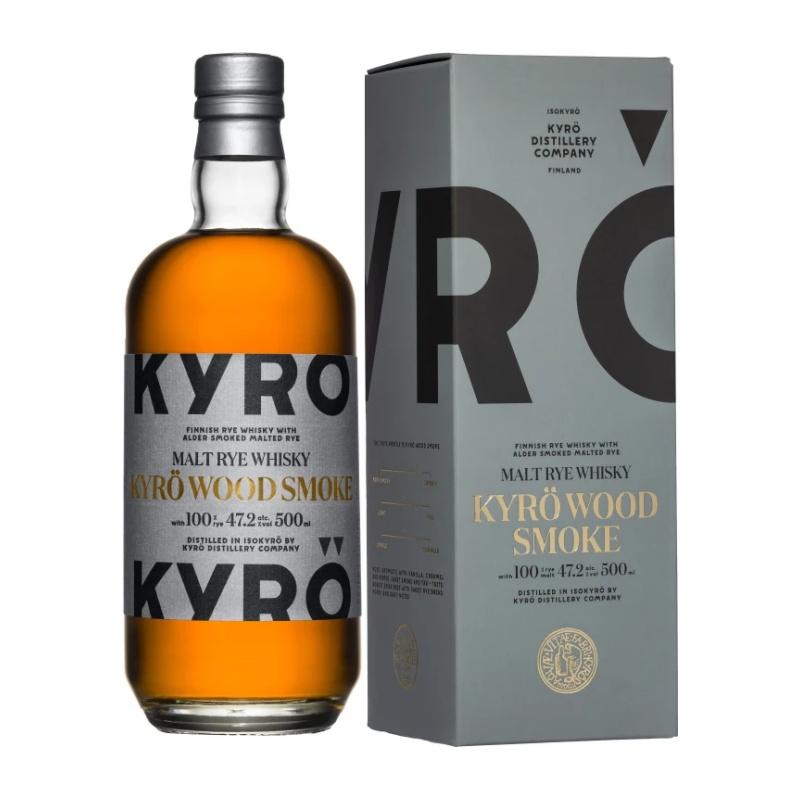 Kyro Wood Smoke Single Malt 700ml 1PK - Grey Label