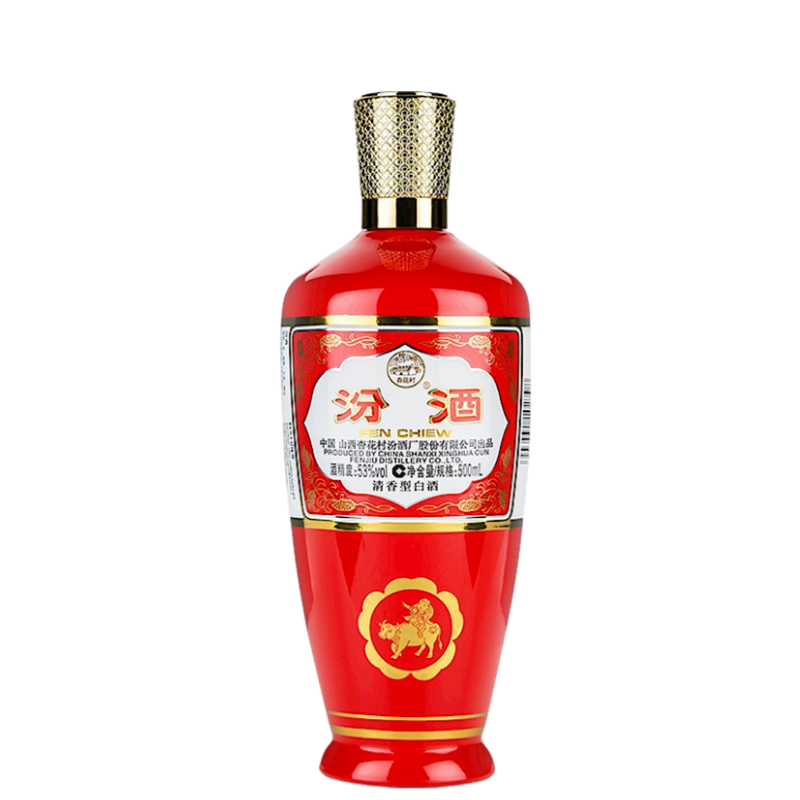 Fenjiu 53% Red Bottle 500ml 1PK