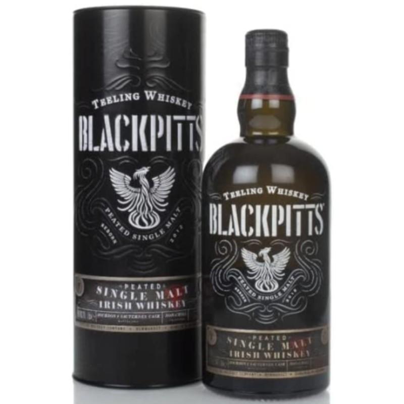 Teeling Blackpits Peated Irish Single Malt 700ml 1PK - Irish