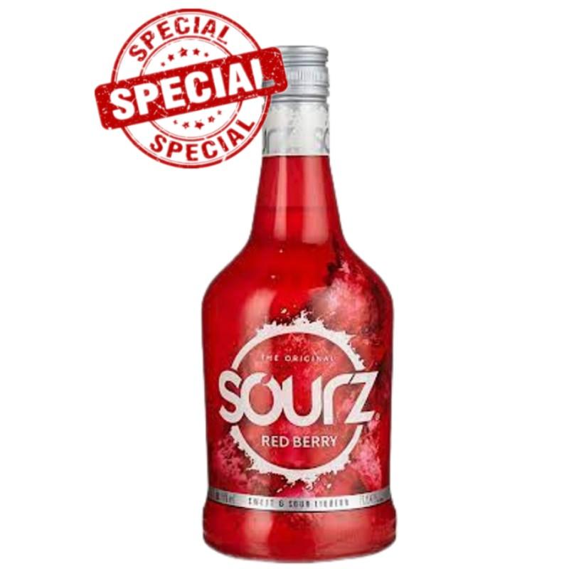 Sourz Red Berry 700ml 6PK - Full Case Deal