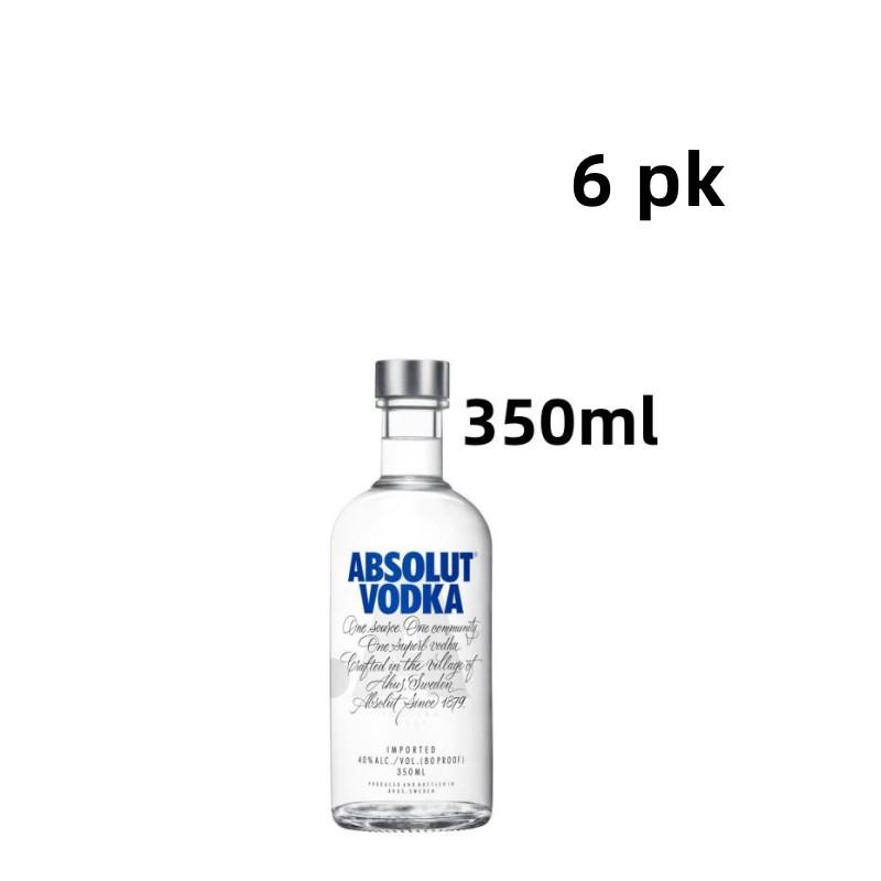 Absolut Vodka 375ml 6pk - Multi Btls