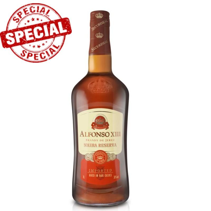 Alfonso XIII 1L Brandy 12PK.. - Full Case Deal